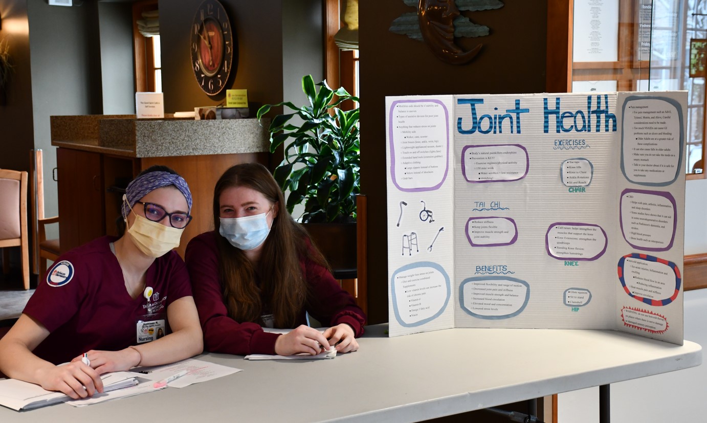 DeSales University Nursing Students Hold Health Fair - Morningstar Living