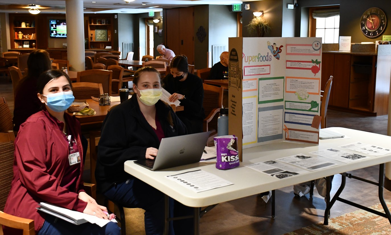 DeSales University Nursing Students Hold Health Fair - Morningstar Living